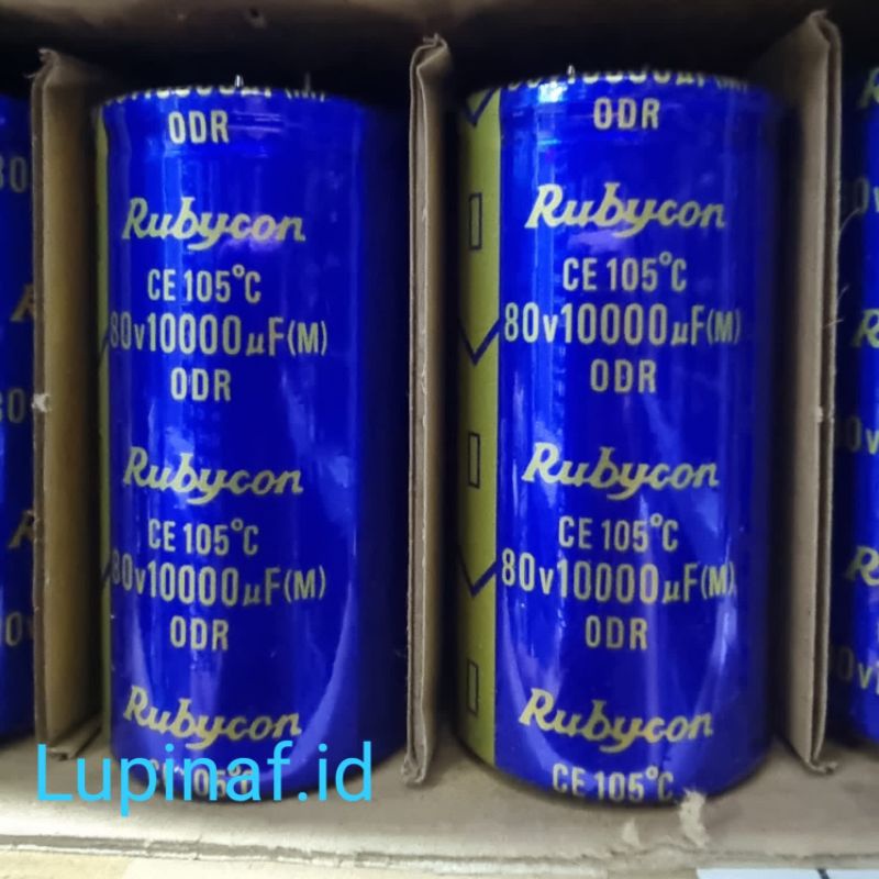 Jual ELCO 10000UF 80V RUBYCON BIRU | Shopee Indonesia