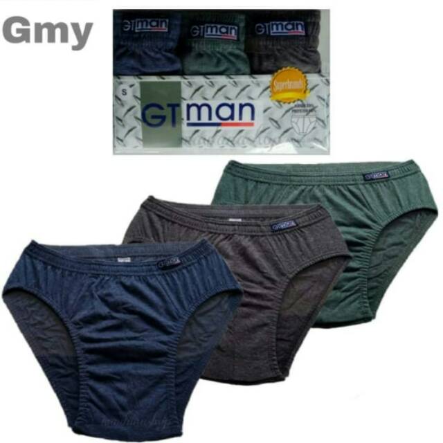 Jual 3 PCS CD GT MAN GMY S M L XL/CELANA DALAM PRIA DEWASA/CELANA DALAM ...