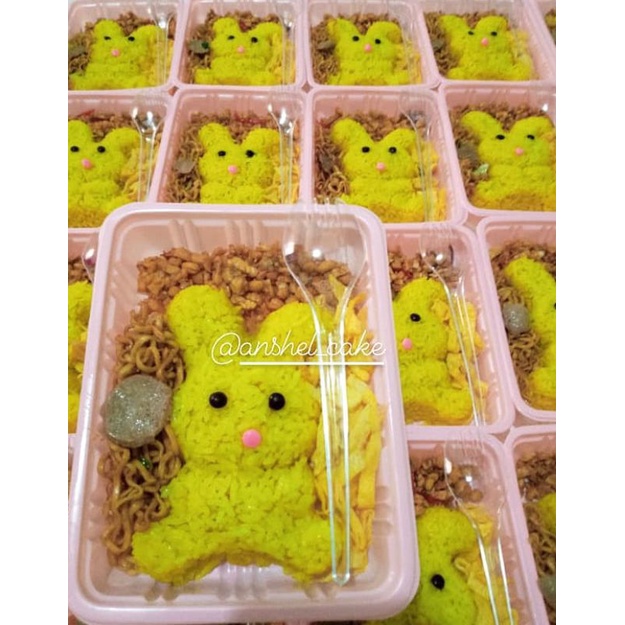 Jual Nasi bento Paket Ceban/Nasi kuning/Nasi Karakter/Cathering/Nasi ...