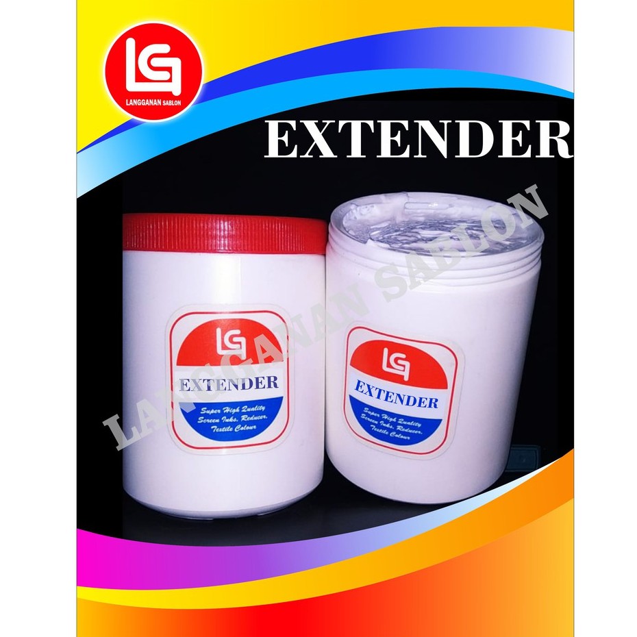 Jual TINTA SABLON KAOS - EXTENDER 1 KG ( TINTA RUBBER ) | Shopee Indonesia