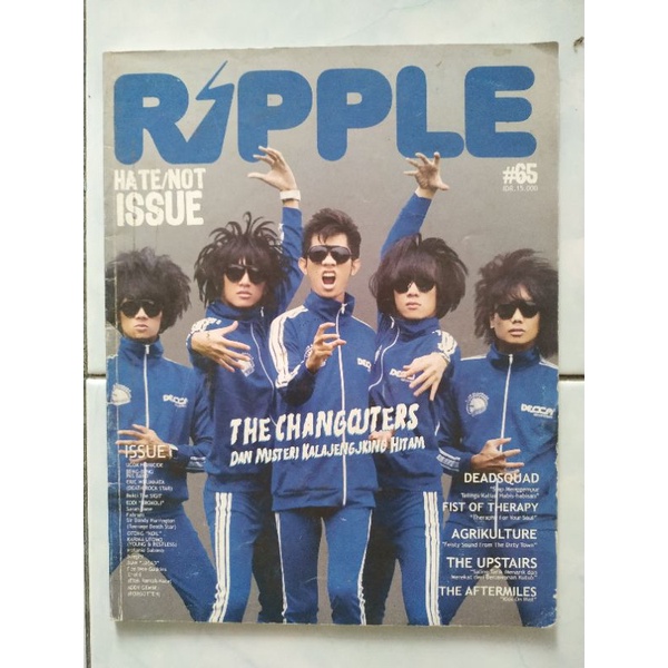 Jual Majalah Ripple cover The Changcuters | Shopee Indonesia Jual Majalah Ripple cover The Changcuters | Shopee Indonesia