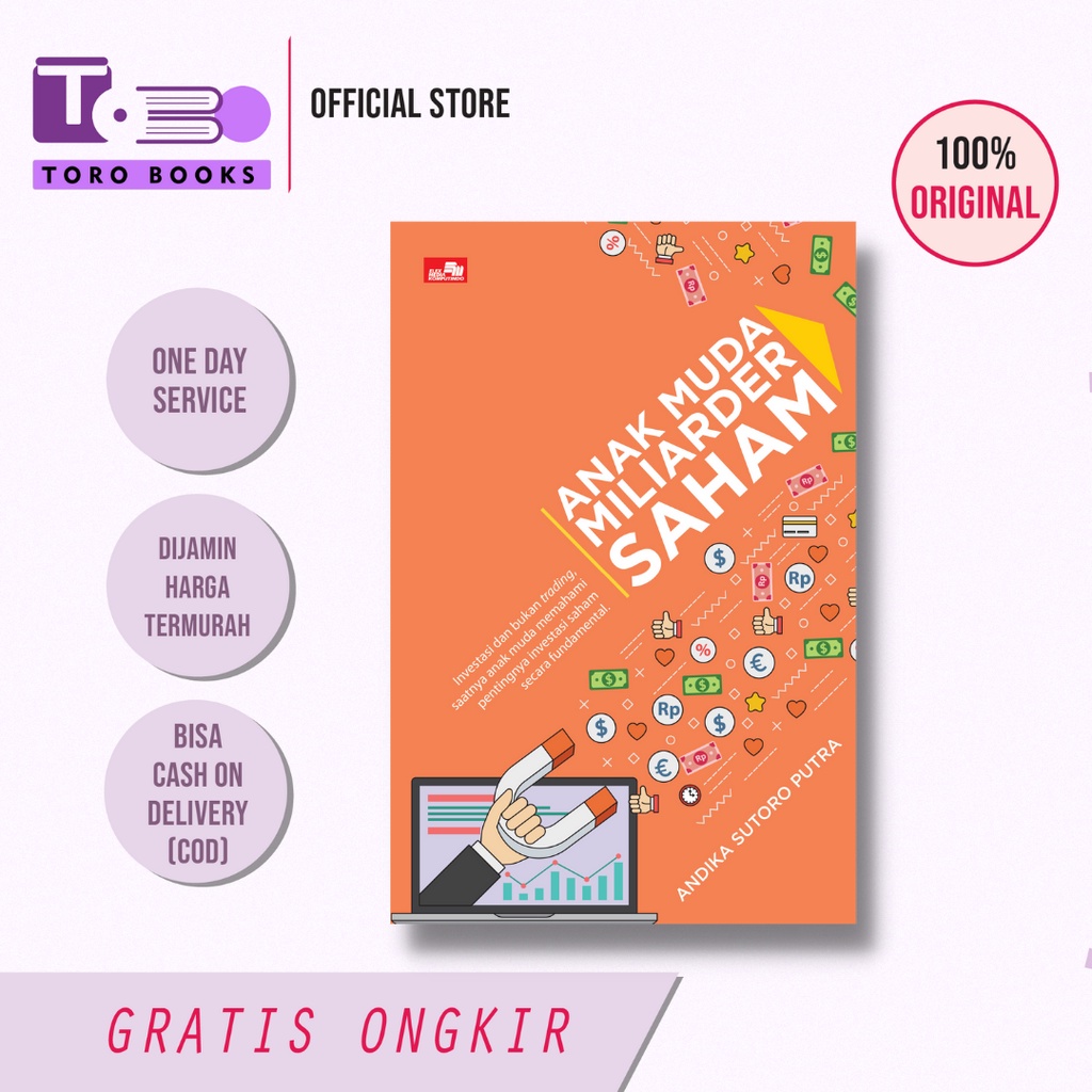 Jual ANAK MUDA MILIADER SAHAM ANDIKA SUTORO PUTRA | Shopee Indonesia