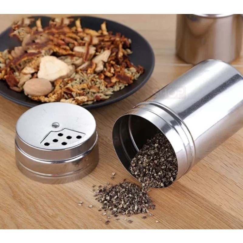 Jual shaker bumbu dapur/alat penabur garam merica | Shopee Indonesia