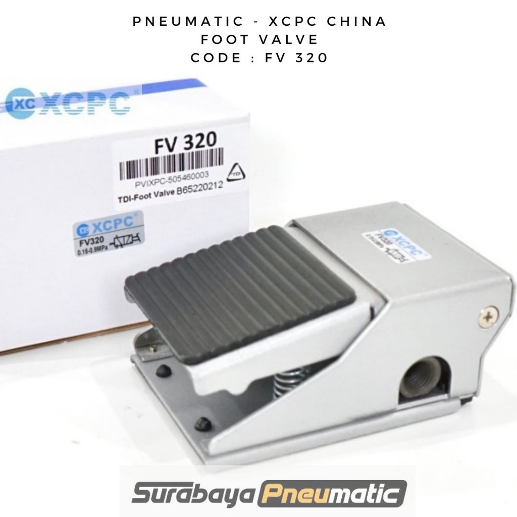 Jual Foot Valve Pneumatic - Foot Switch Angin FV320 / FV-320 / FV 320 ...