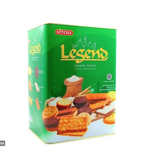 Jual Roti Kaleng Serena Legend Segi 580 Gram Roti Kering Edisi Lebaran ...