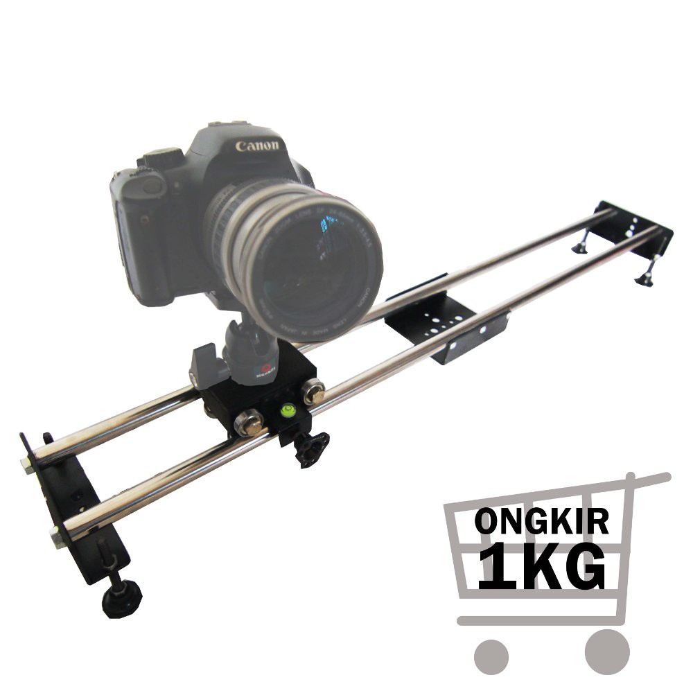 Jual Slider Kamera 20cm 30cm 40cm 50cm 60cm 70cm 80cm Camera Track V6 ...