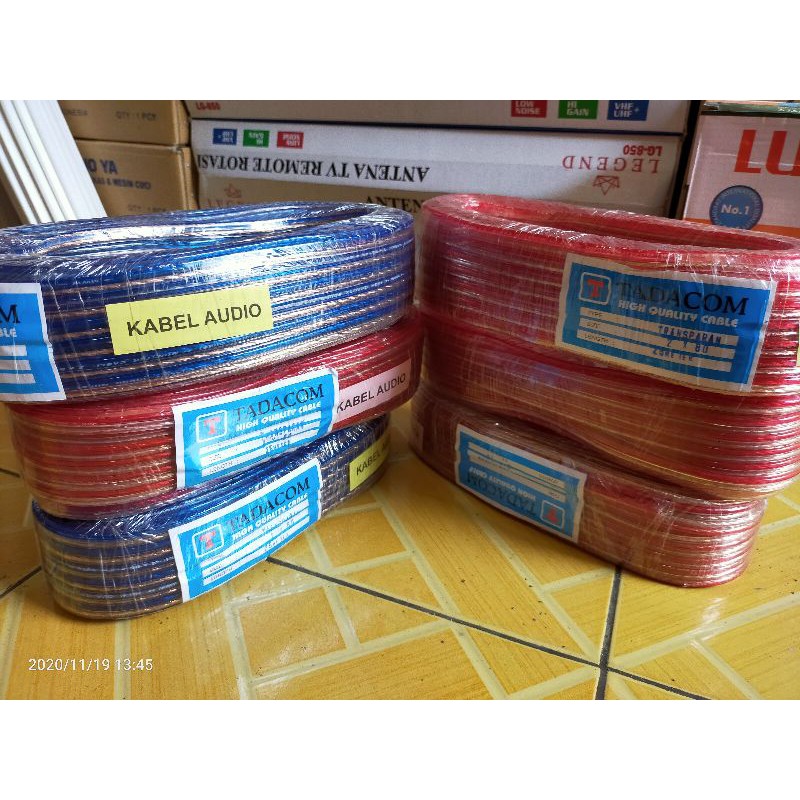 Jual kabel listrik transparan 2x50 25meter | Shopee Indonesia