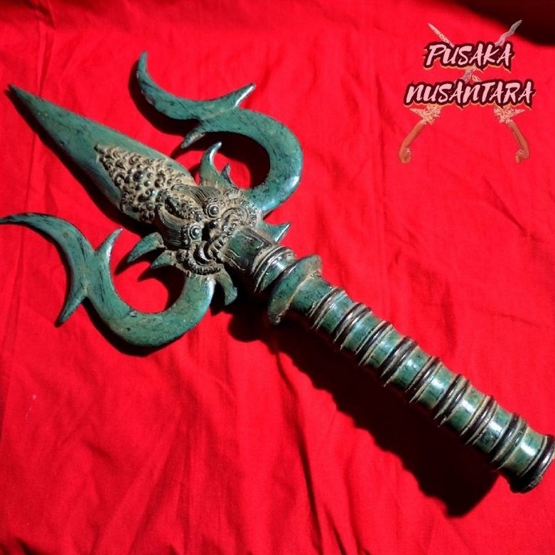 Jual Pataka Majapahit Trisula Antik Model Leak | Shopee Indonesia