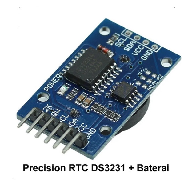 Jual Modul RTC Precision Real Time Clock DS3231 With Baterai | Shopee ...
