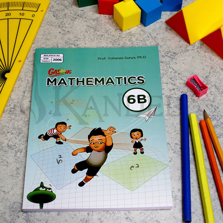 Jual GASING MATHEMATICS 6B - Karangan Prof. Yohanes Surya | Shopee ...