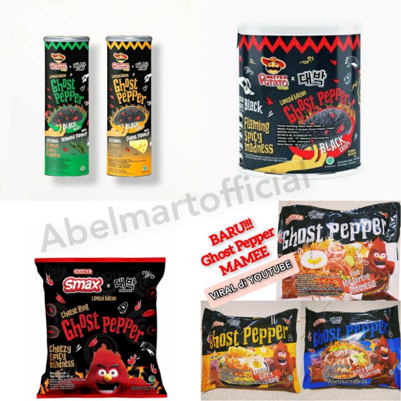 Jual (LIMITED EDITION!!) MISTER POTATO GHOST PEPPER / SMAX RING GHOST ...