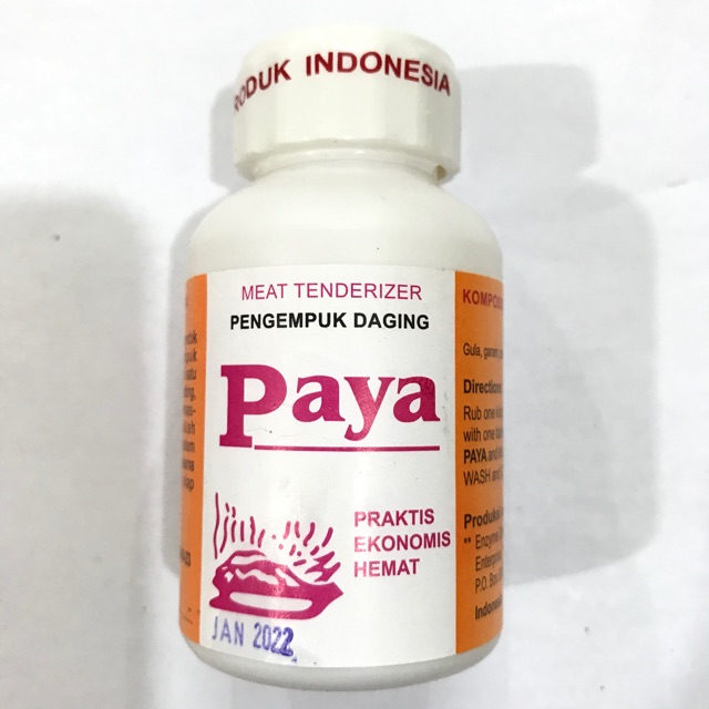Jual Paya Pengempuk Daging Meat Tenderizer 70 grm | Shopee Indonesia