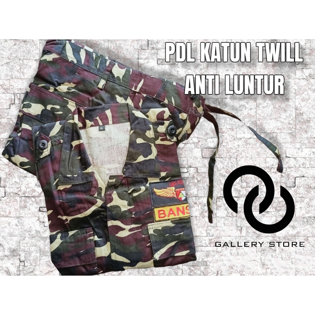 Jual SERAGAM PDL KAIN KATUN TWILL ANTI LUNTUR | Shopee Indonesia