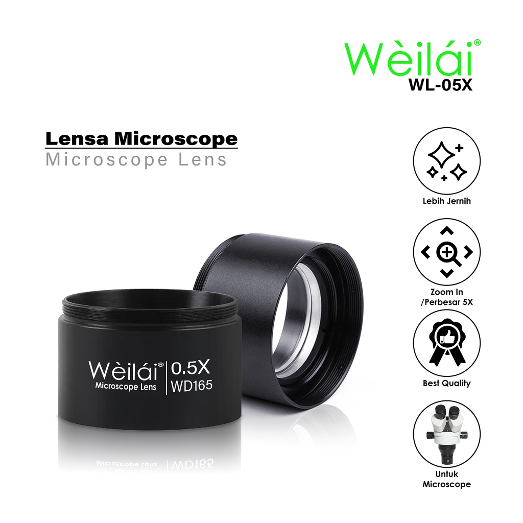 Jual Weilai WL-05X Lensa Microscope Mikroscope Service - Auxiliary ...