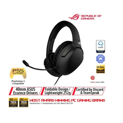 Jual ASUS ROG Strix Go Core 3.5mm Gaming Headset with ASUS Essence ...