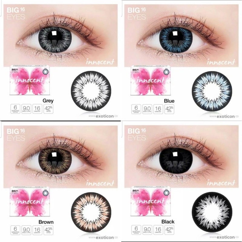 Jual SOFTLENS LENSA MATA X2 innocent ready pontianak minus plano ...