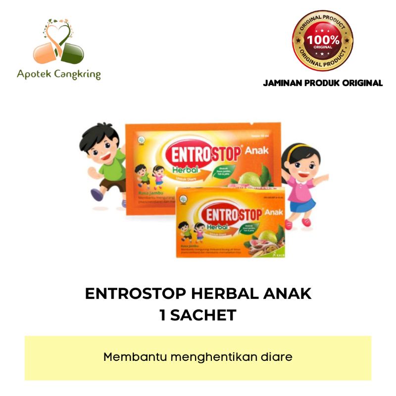 Jual Entrostop Anak Herbal Obat Diare 1 Sachet 10ml | Shopee Indonesia