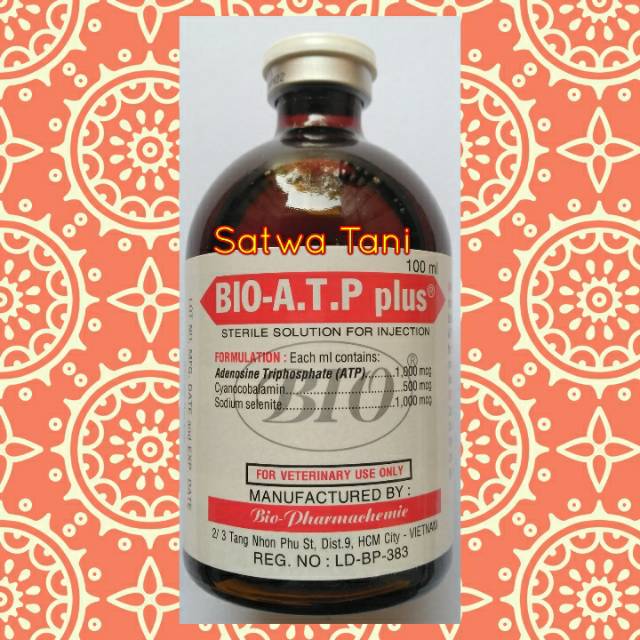 Jual BIO-A.T.P plus (atp plus untuk hewan dan ternak cocok untuk pacuan ...