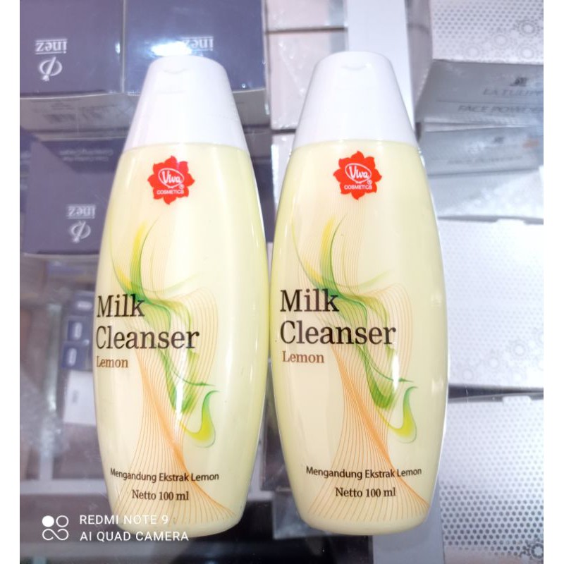 Jual Viva Milk Cleanser cucumber Astringent Viva , milk cleanser Lemon ...