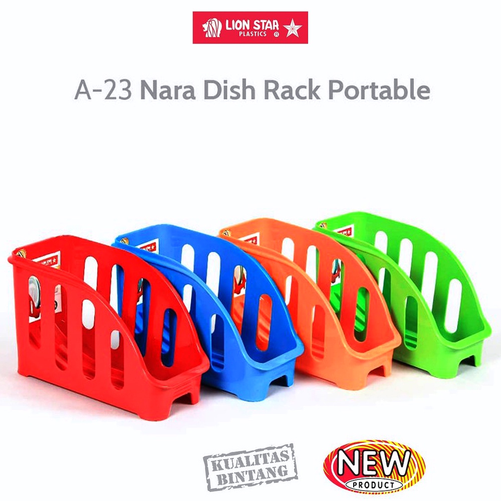 Jual MN - Lion Star Rak Piring - Dish Rack Portable Mini Nara / RAK ...
