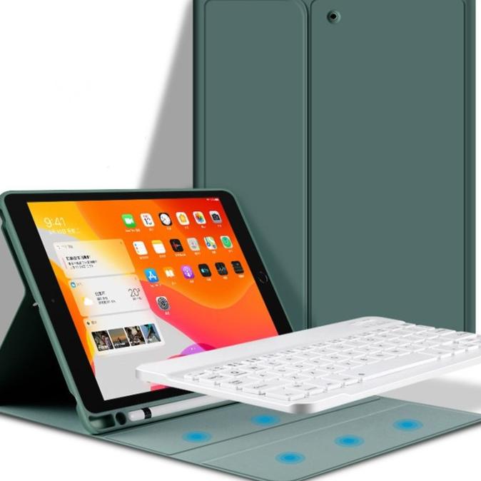 Jual ipad air 4 10.9 2020 Book Cover KEYBOARD Bluetooth Premium Case ...