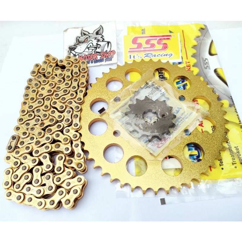 Jual Gir Gear Set Gearset Sss 428 Ninja 150 R RR SS NINJA R RR SS Dll ...