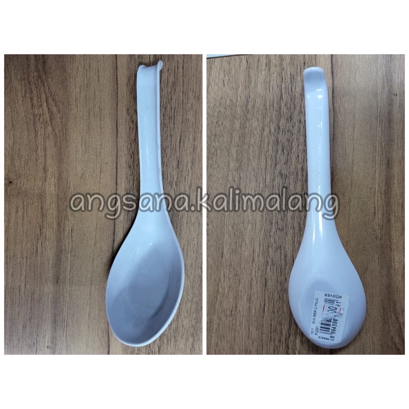 Jual Hoover Melamine Melamin Porridge Spoon Sendok Bubur / Sendok Ramen ...