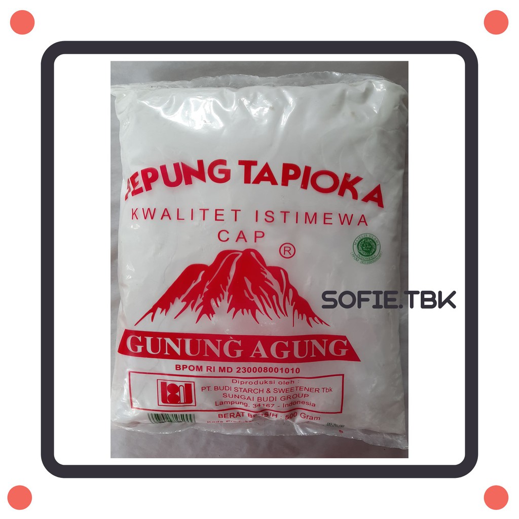 Jual Tepung Tapioka cap Gunung Agung | Shopee Indonesia