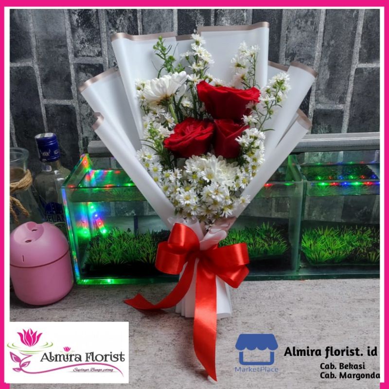 Jual [FRESH] Buket Bunga Asli | Hand Bouquet | buket bunga wisuda ...