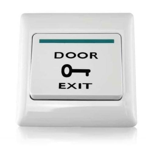 Jual Exit Button Putih Besar Tombol Push Utk Access Door Control Bel ...