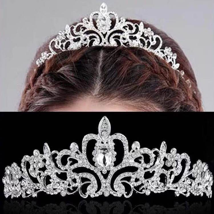 Jual Mahkota crown wedding pengantin mahkota cantik | Shopee Indonesia