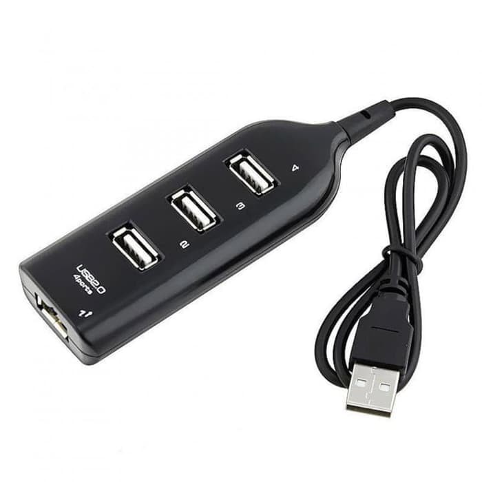 Jual USB Hub 4 Port + Kabel USB - 4 IN 1 TERMINAL USB PORT 2.0 | Shopee ...