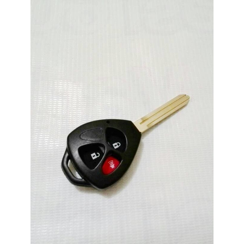 Jual Casing Kunci Remote 3 Tombol Mobil Toyota Yaris,Innova,Fortuner ...