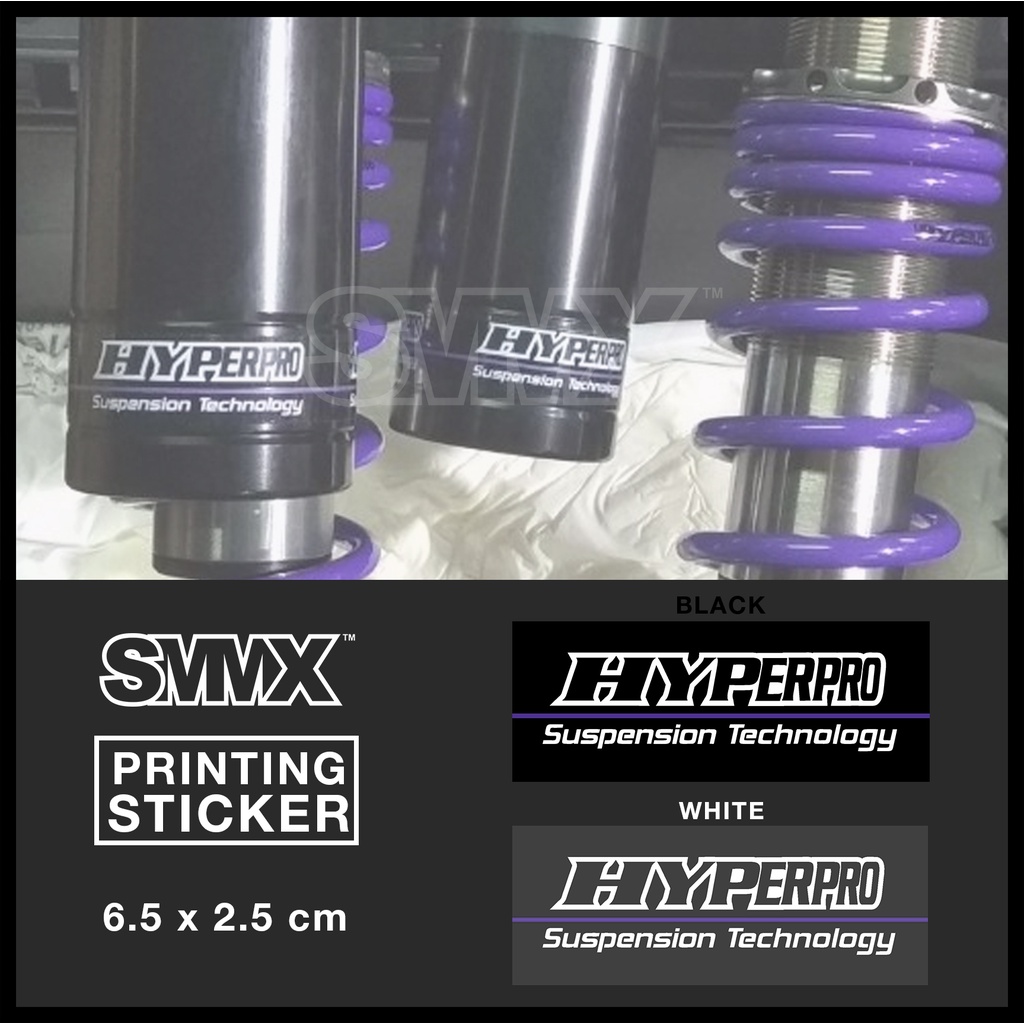 Jual Sticker stiker shock tabung Hyperpro Suspension | Shopee Indonesia