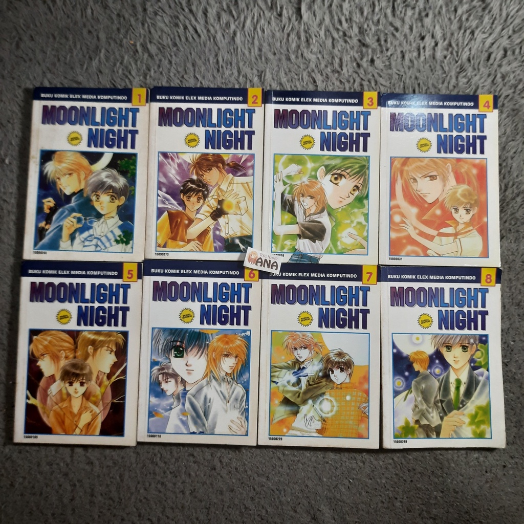 Jual Komik SET Moonlight Night 1-8 Tamat (Kanbe Akira) | Shopee Indonesia