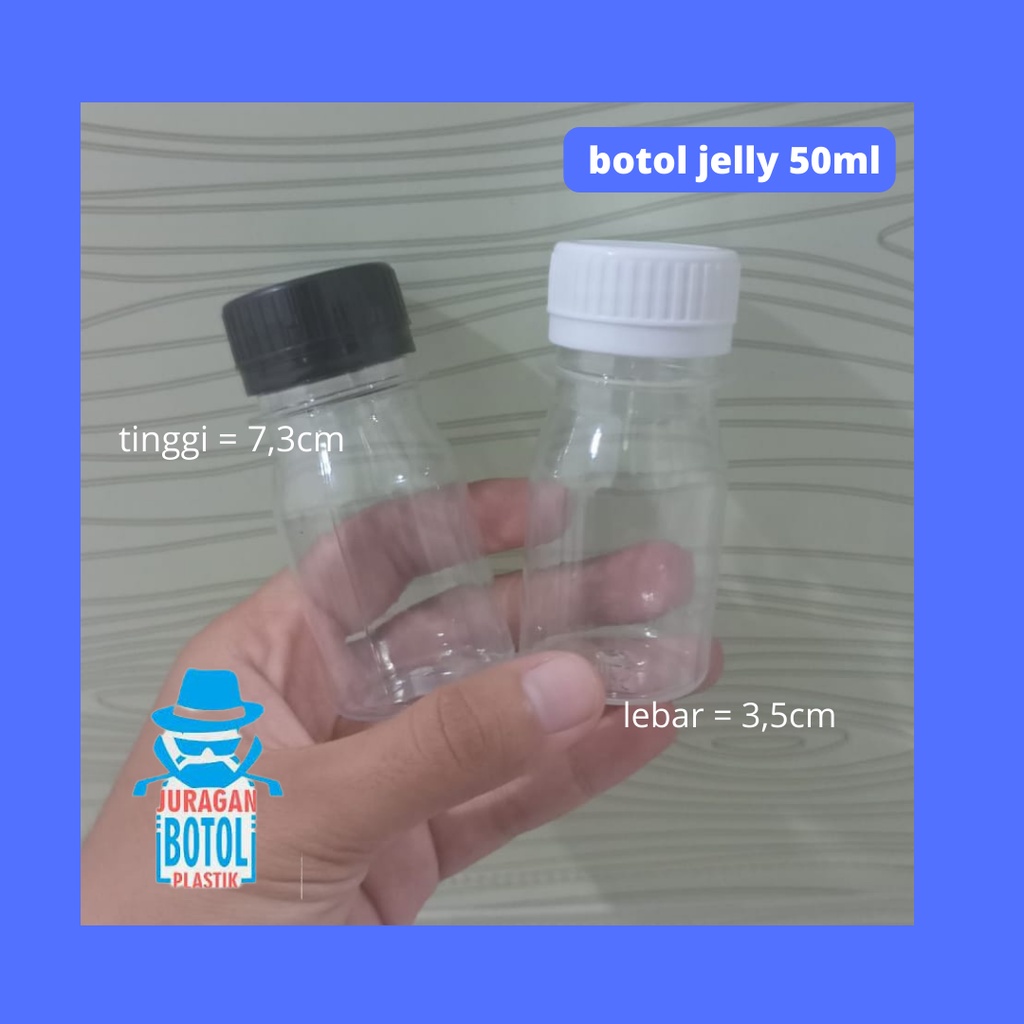 Jual 1kg 40Pcs Botol 100ml, 130ml, 60ml, 50ml, Botol Zamzam 100 ml ...