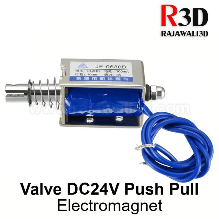Jual Solenoid Valve DC 24V Push Pull Electromagnetic | Shopee Indonesia