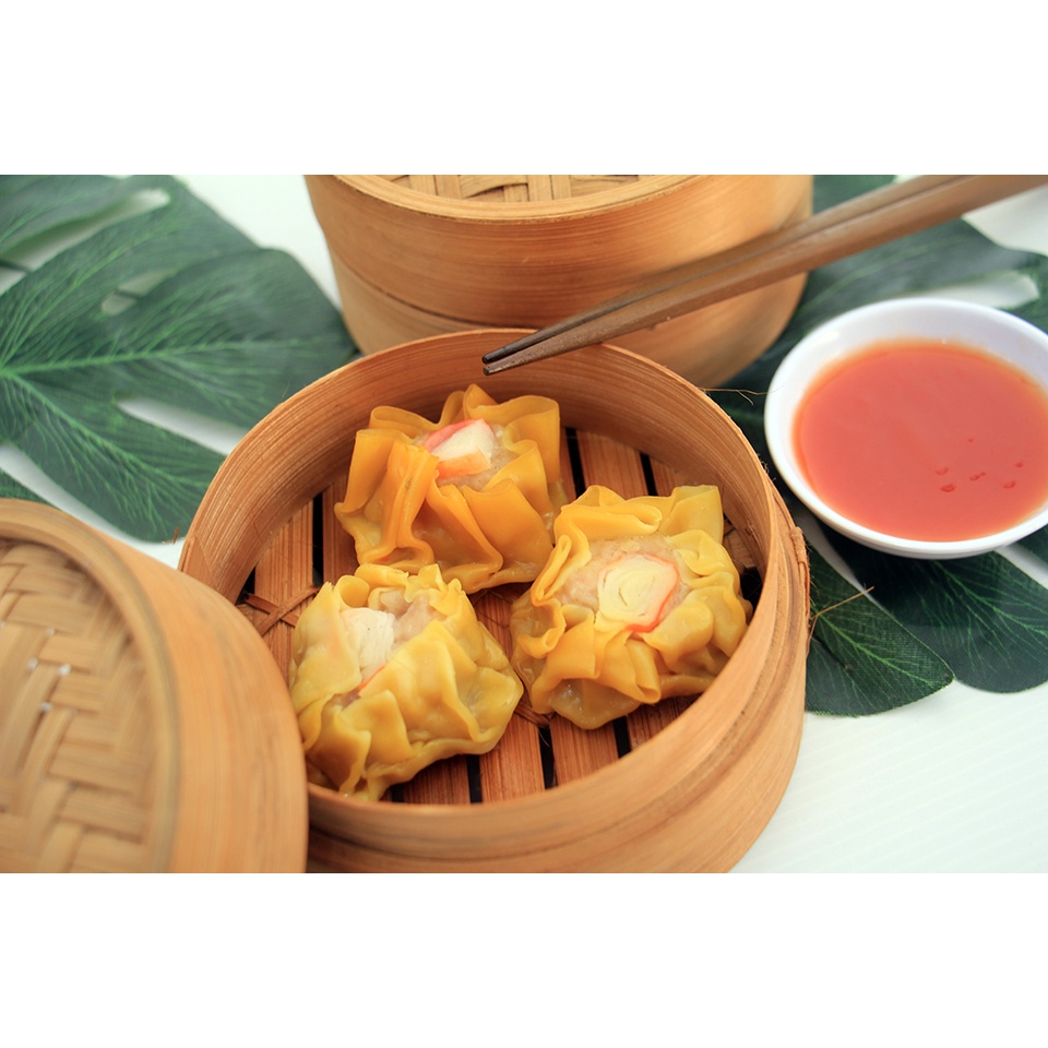 Jual Dimsum kepiting pack vacumm isi 10 +saus | Shopee Indonesia