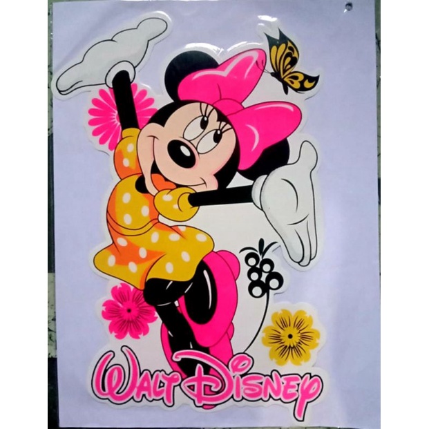 Jual Sticker Vinil Stiker Dashboard Stiker Jumbo Stiker Minniemouse Stiker Motormobil Shopee