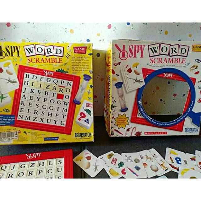 Jual I Spy Word Scramble (SCHOLASTIC) | Shopee Indonesia