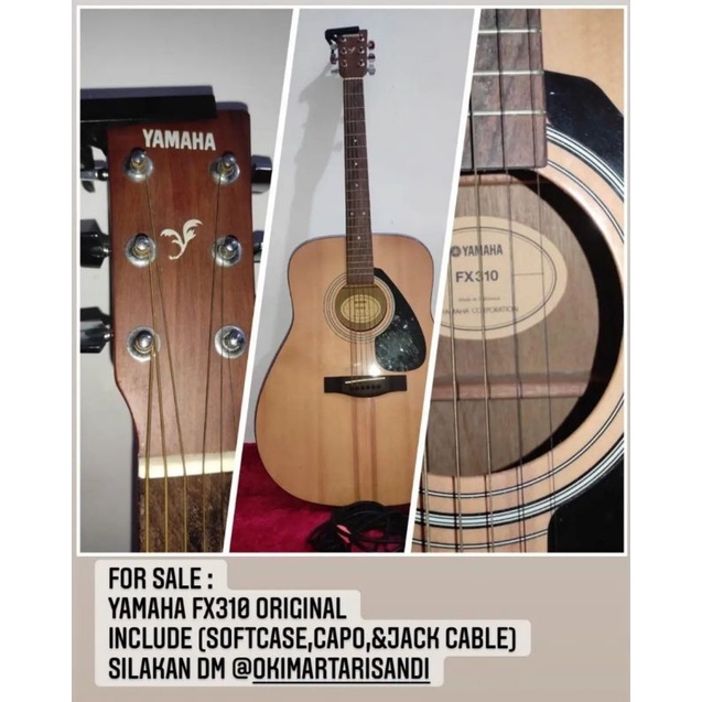 Jual Gitar Yamaha FX310 Original | Shopee Indonesia