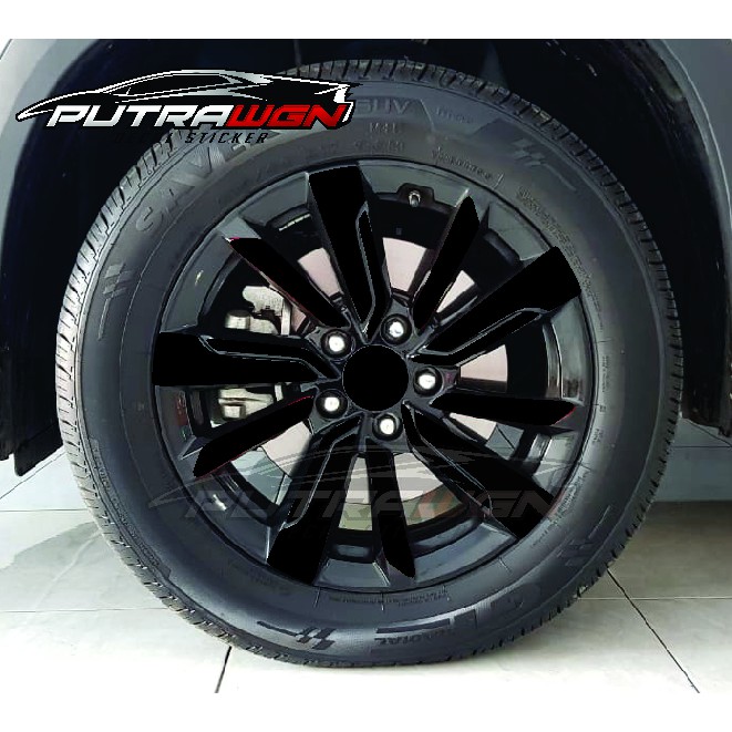 Jual STICKER VELG OEM WULING ALMAZ HITAM DOFF / GLOSY | Shopee Indonesia
