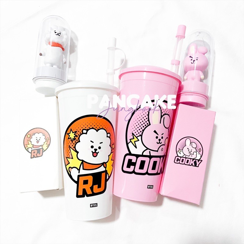 Jual [ READY‼️ ] bts bt21 x cgv tumbler cooky LED stamp | Shopee Indonesia