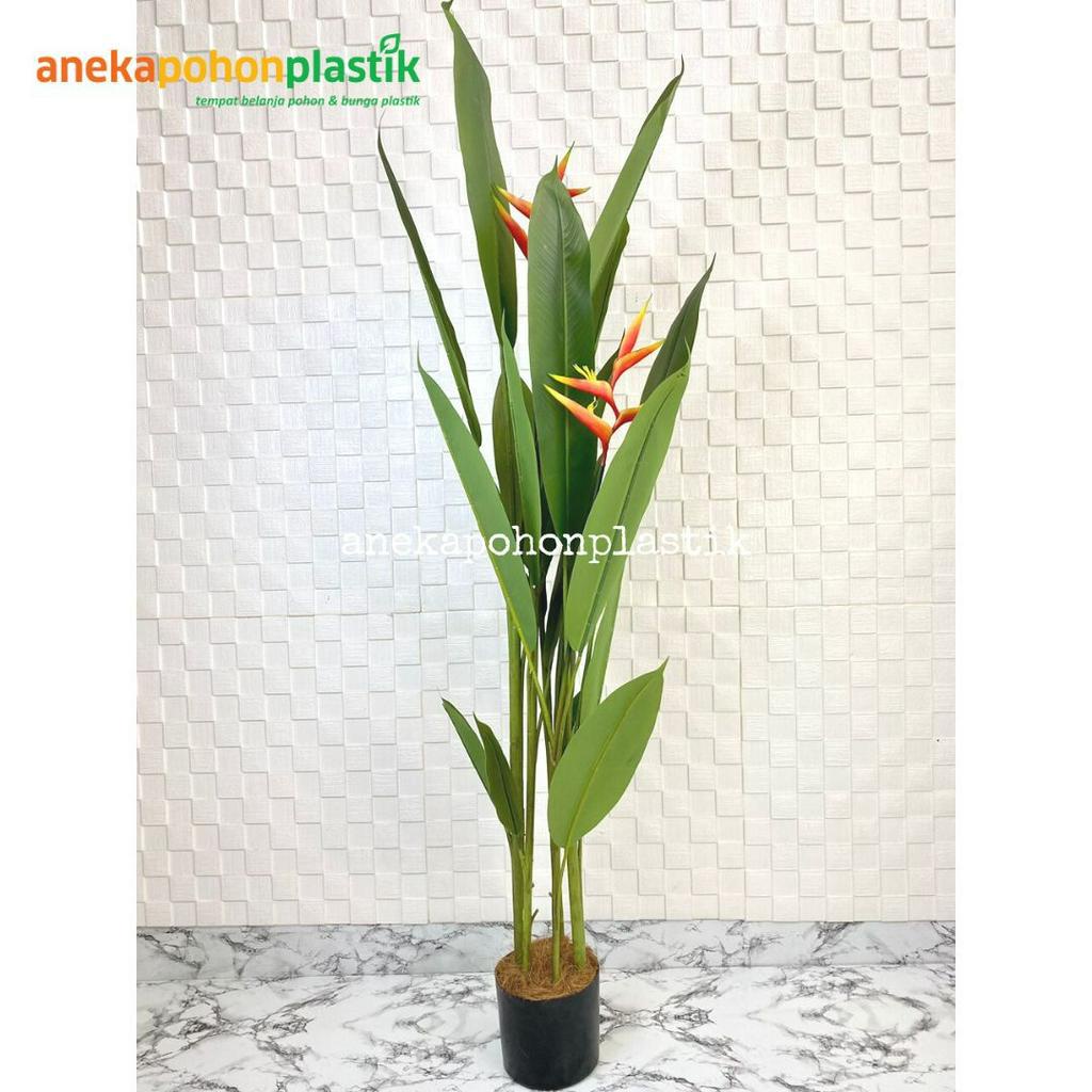 Jual Pohon Artificial Pisangan Heliconia Bunga Bird Of Paradise T165 ...