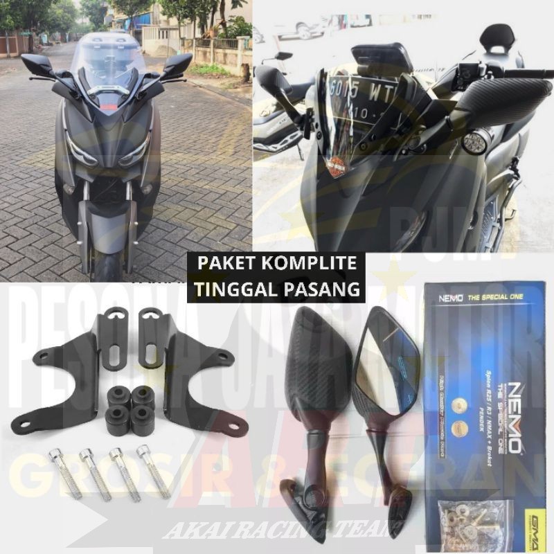 Jual New Spion Yamaha Xmax Spion R25 Buat Xmax Paket Xmax Model R25 ...