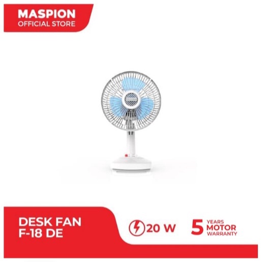Jual Kipas Angin Duduk/Meja Maspion Desk Fan F-18 DE 7" (180mm ...