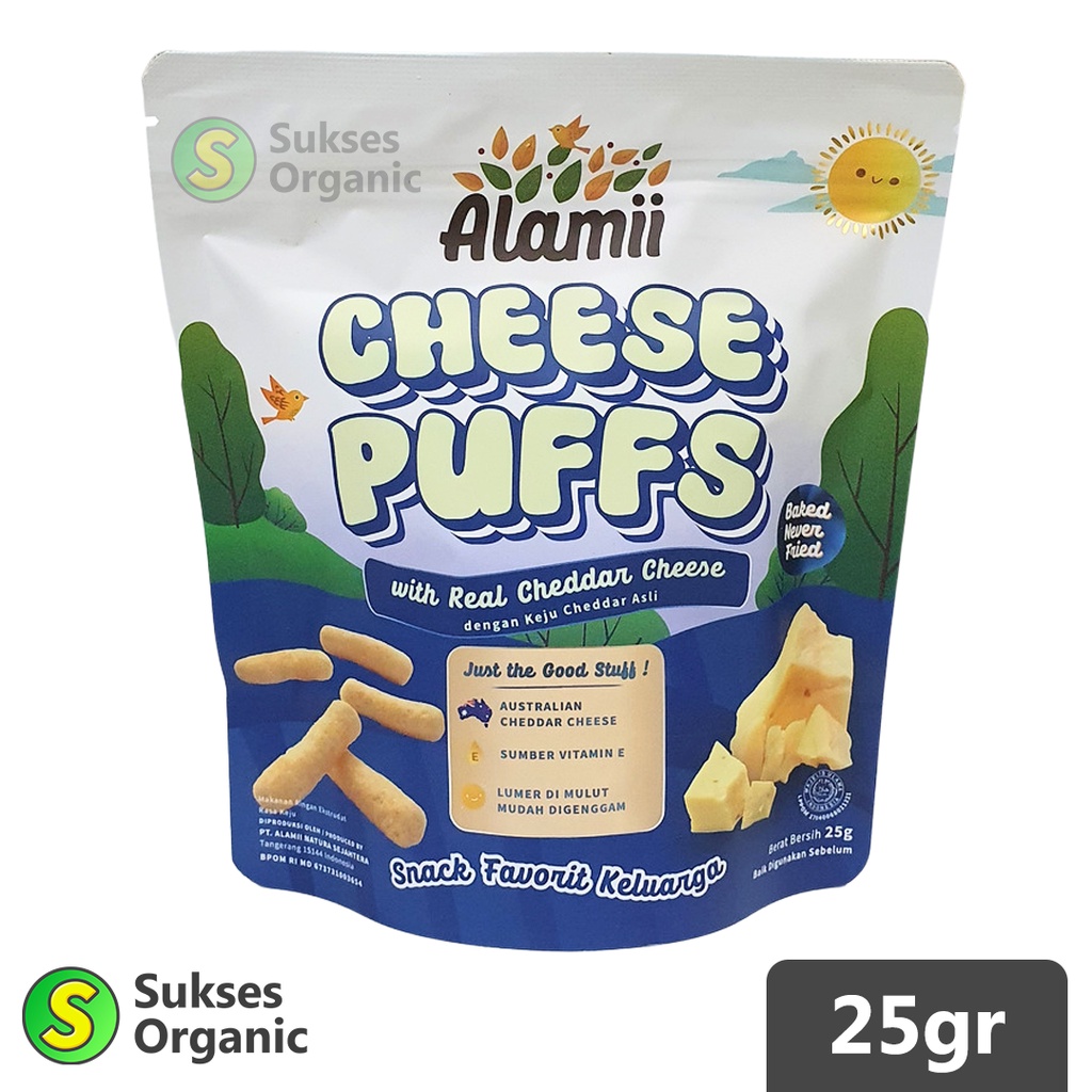 Jual Cheese Puffs Alamii Snack Bayi dan Anak | Shopee Indonesia