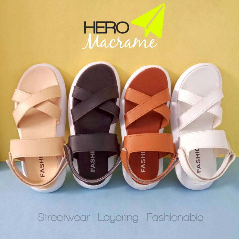 Jual Hero Sandal Wanita Tali STYLISH Sandal Running Alas Ringan ...