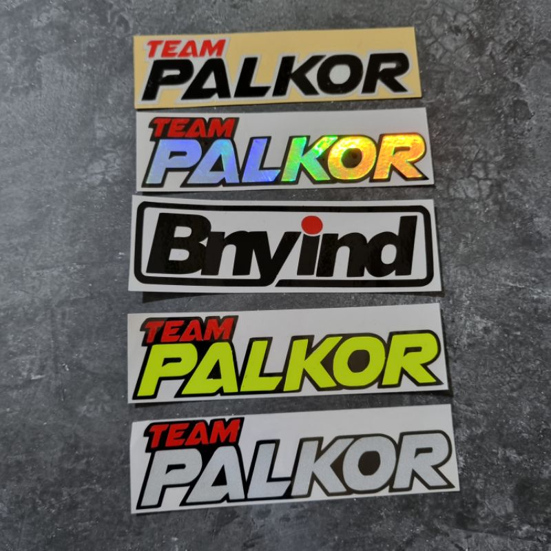 Jual STICKER TEAM PALKOR CUTTING | Shopee Indonesia