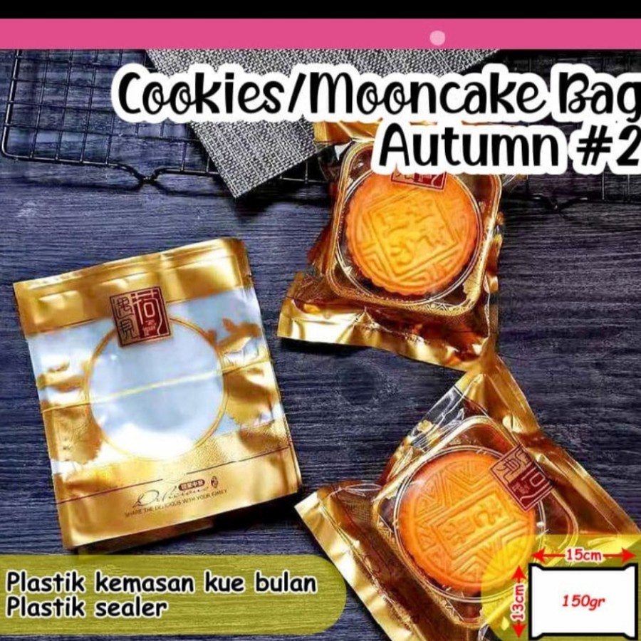 Jual Plastik Mooncake Kue Bulan Kemasan Cookies Nastar Mochi 150gr PACK ...